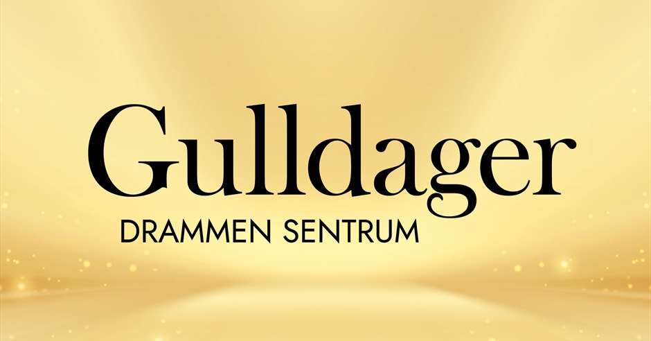 Gulldager i Drammen sentrum - Drammen