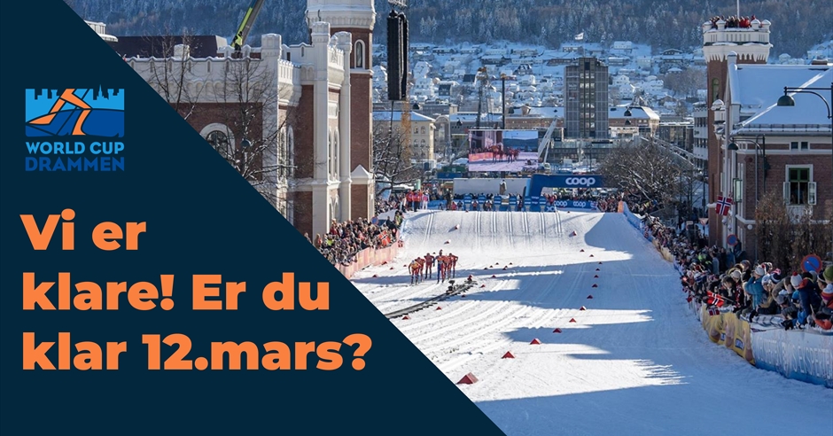 World Cup-skisprinten - Drammen