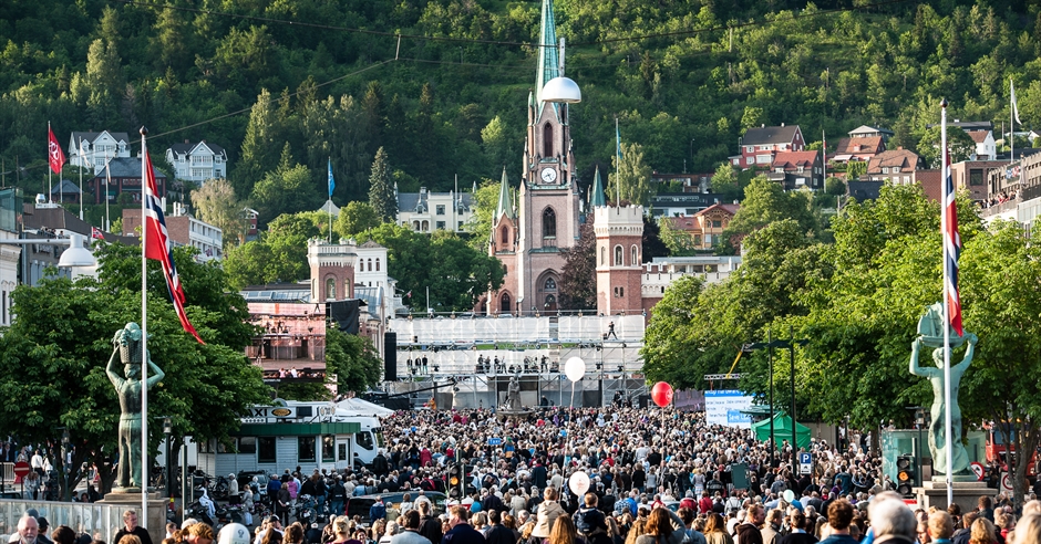 Bragernes torg - Torg in Drammen, Drammen - Drammen