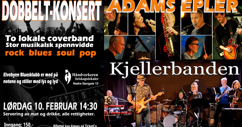 Lørdagskonsert med Adams Epler og Kjellerbanden - Musikk in Drammen ...
