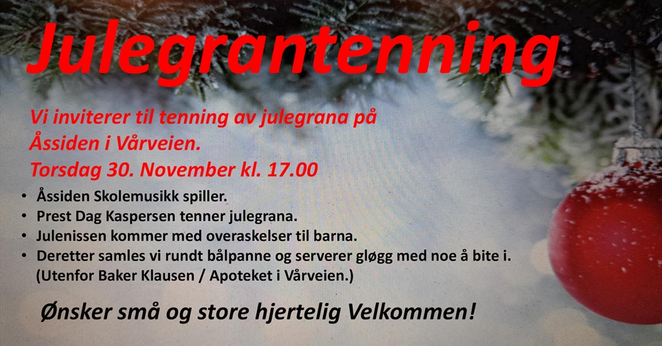 Julegrantenning 2023 - Familie/barn in Drammen, Drammen - Drammen