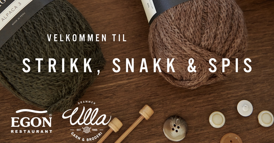 Strikk, snakk & spis - Hobby in Drammen, Drammen - Drammen