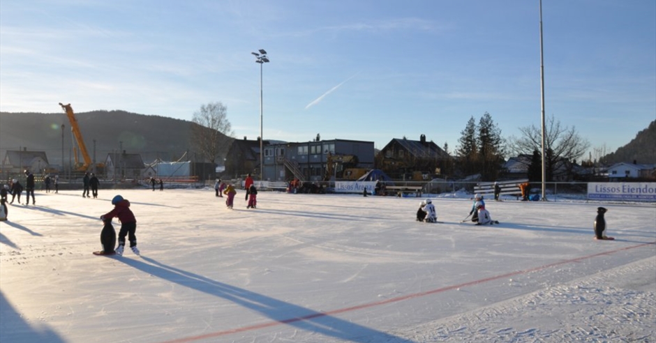 Skøytebane Solbergelva - Skøyter in Solbergelva, Drammen - Drammen